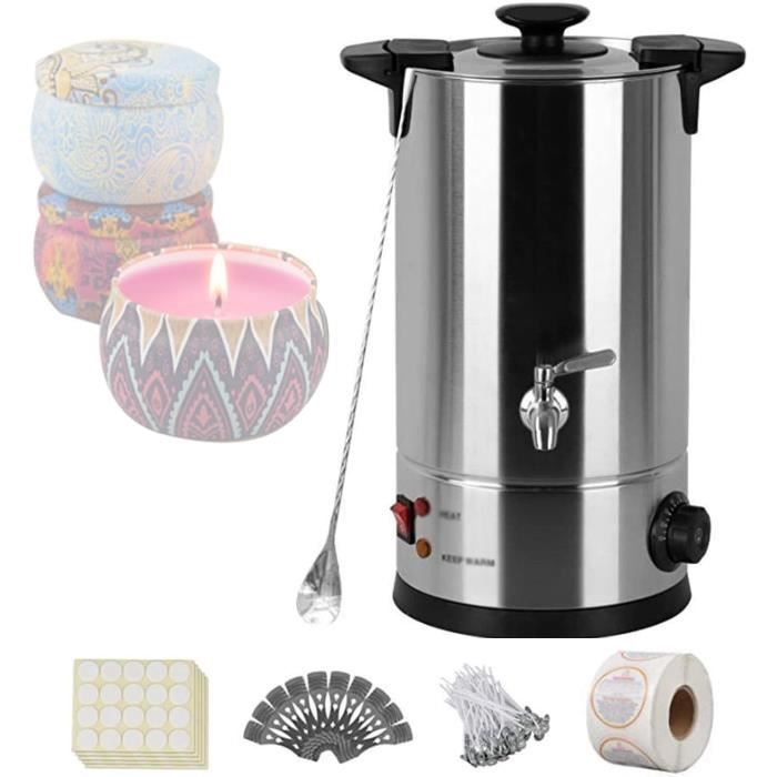 Kit De Fabrication De Bougies De 8L pour la Fabrication de Bougies,Pot ...