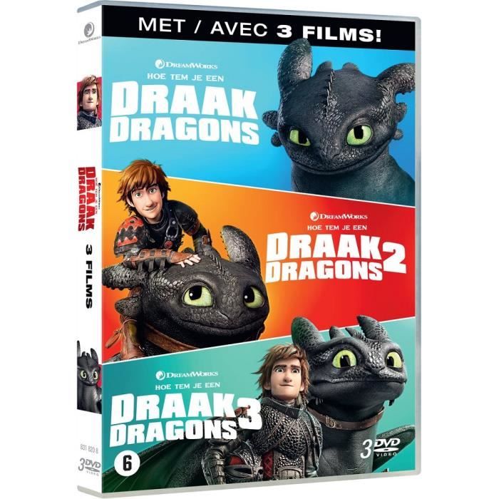 Dragon - Coffret Integrale 3 Films [DVD] - Cdiscount DVD