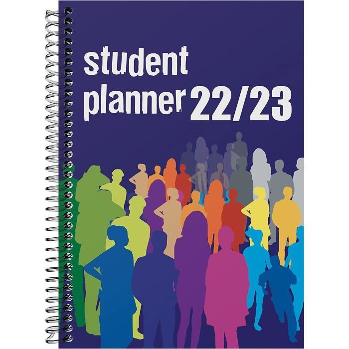 The School Planner MRB2022 Agenda scolaire secondaire pour étudiants ...