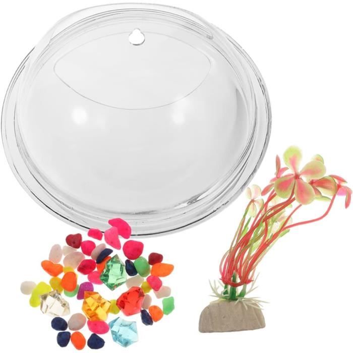 Bocal À Poisson Rouge Mural Bocal À Poisson Mural Globes De Jardinière ...