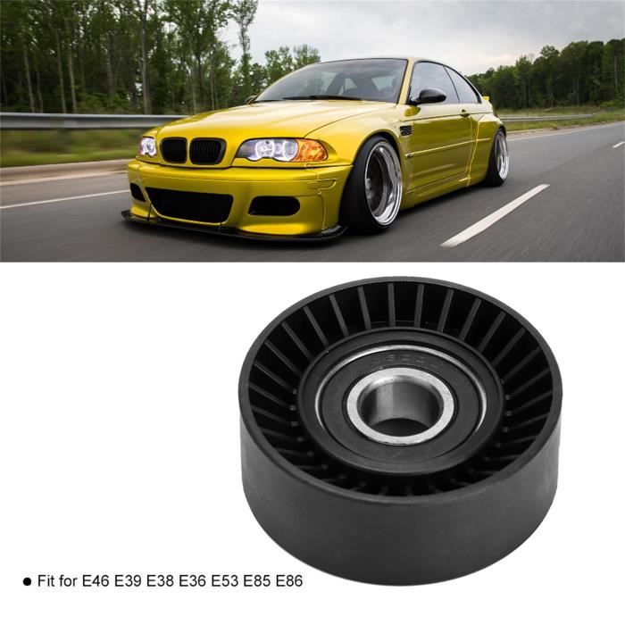 Akozon Poulie de tendeur de courroie 11281433571 pour E36 E46 E34 E39 E60 E61 E38 E65 E66 E83 ...