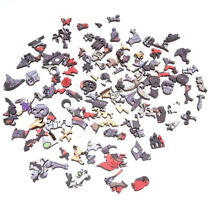 Puzzle Halloween Sorcière Chapeau FDIT - 131 pièces - Éducatif et ...