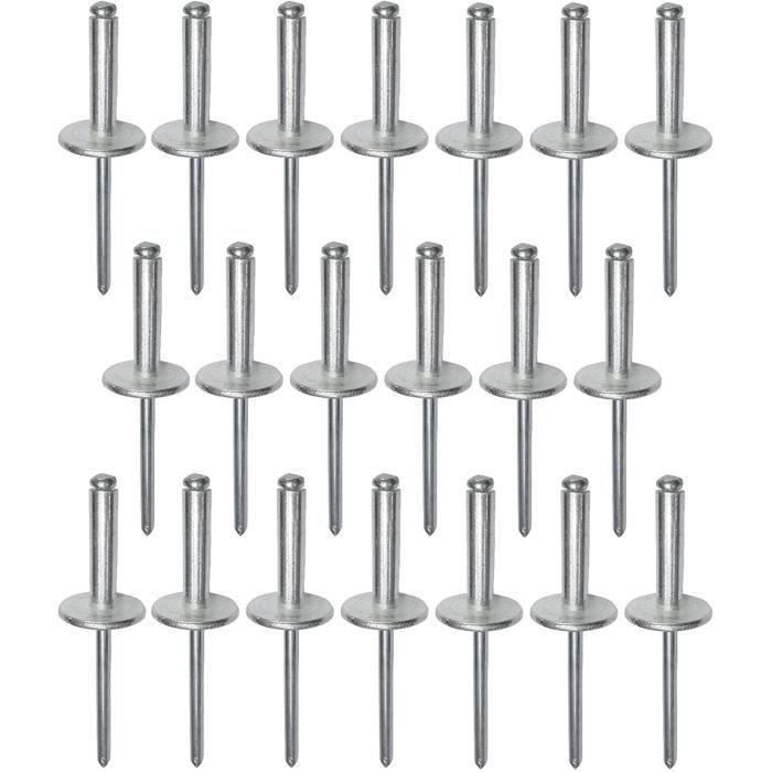 Young-C48269 - Lot de 20 Rivets aveugles Ø48x20mm à tête large 16mm ...
