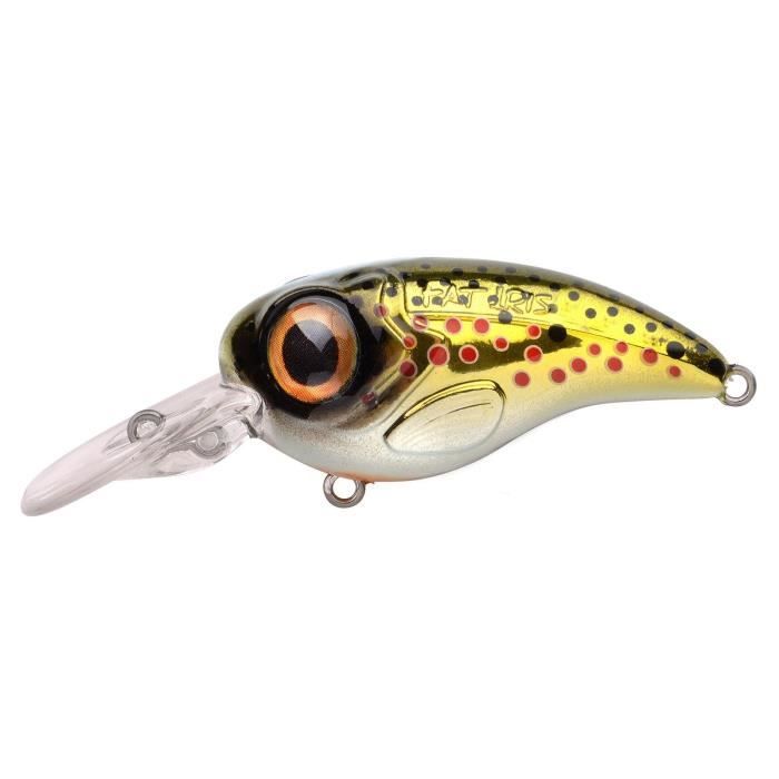 Leurre Spro Fat Iris 50 CR - brown trout - 5 cm - Cdiscount Sport