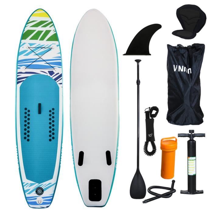 TolleTour SUP Board Gonflable Stand up Paddle Portable Ensemble de ...