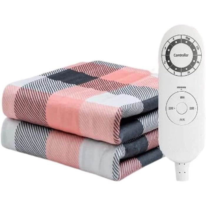 Plaid Chauffant Couverture Électrique Queen-Size Couverture Chauffante ...