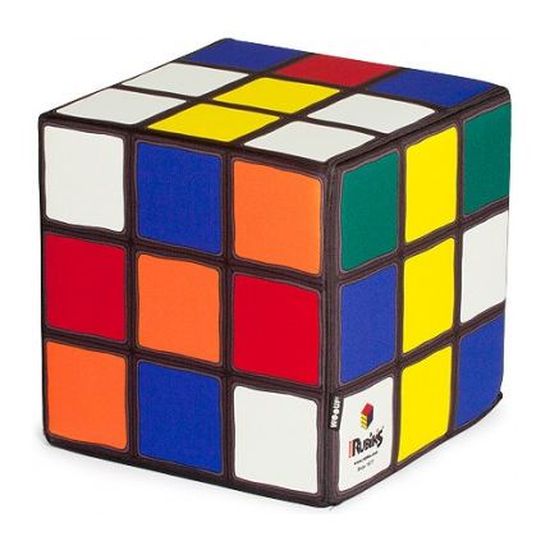 Pouf Rubik's Cube - Woouf - Cdiscount Maison