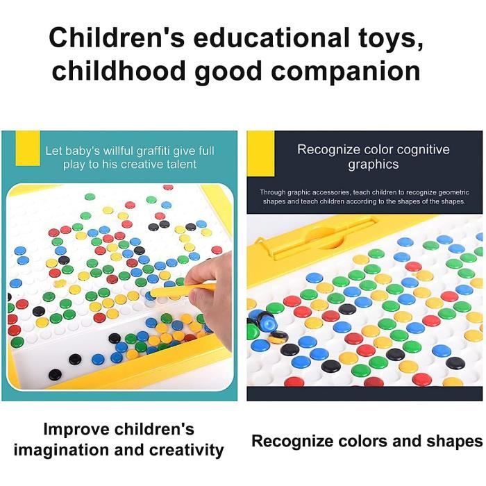 Planche à Dessin Magnétique Magna Dots, Magna Dots Doodle Board avec ...