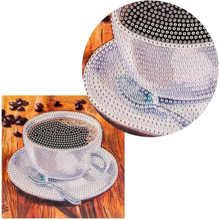 Diamond Painting Carte De Vœux | 16 X 16 Cm | 370 G-M² | Enveloppe Et ...