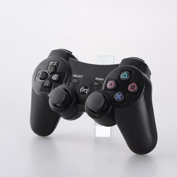 Manette de jeu - Gamepad - PS3 - Sans fil - Double Shock - Noir ...