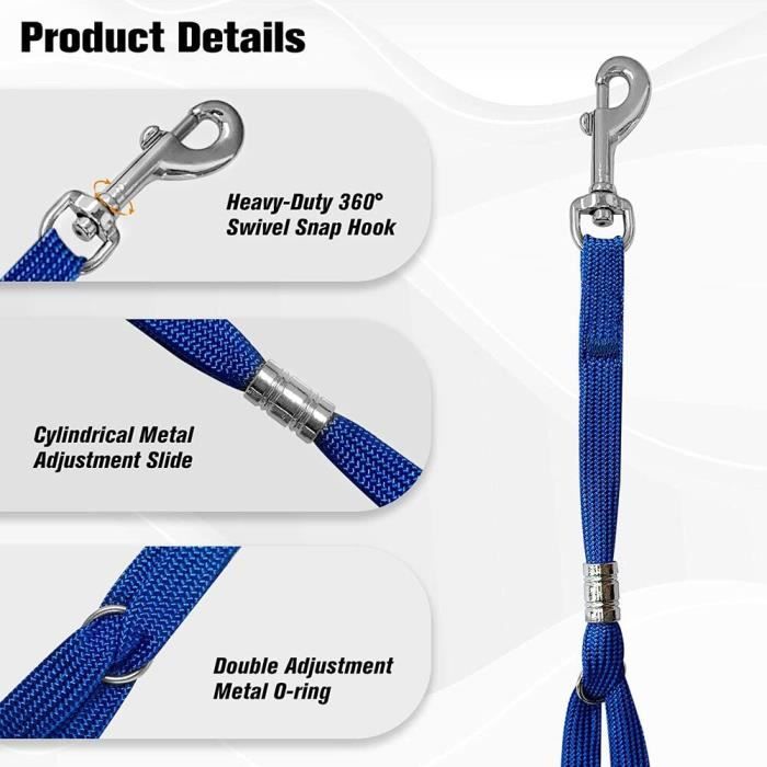 Dog Grooming Loop Strong Nylon Restraint Noose Adjustable Fixed Dog Cat ...