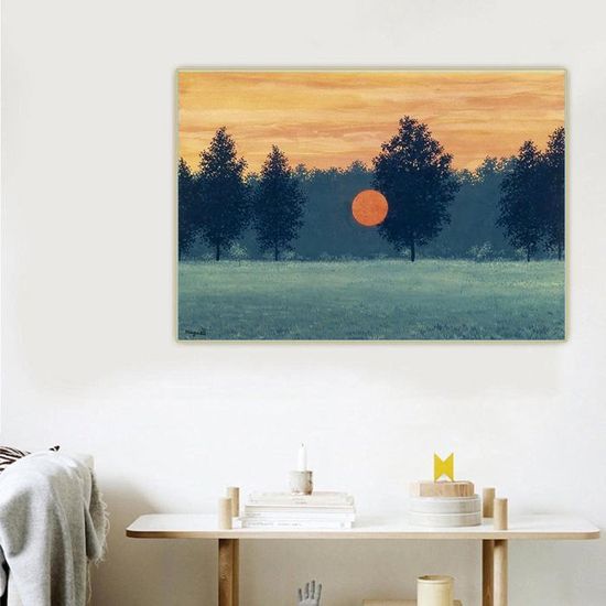 Rene Magritte quotLe Banquet 1964quot Surralisme Toile Art Peinture ...