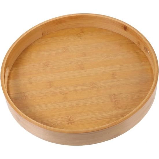 Plateau De Service À Café Plateau De Service Rond Plateau De Nourriture ...