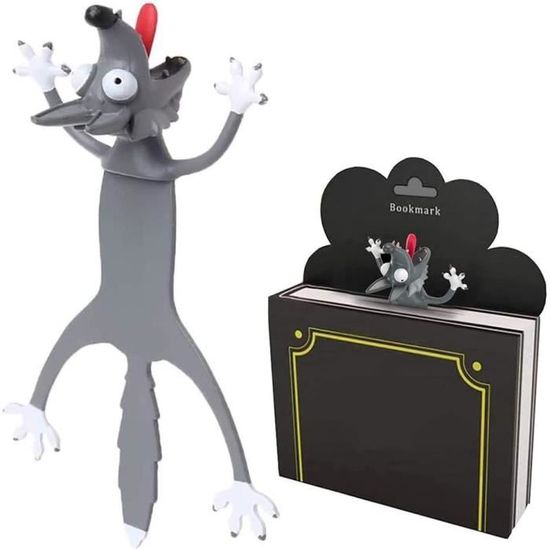 Enfants Animaux Signet, 3D Animaux Signet, Marque Pages Animaux Dessin ...