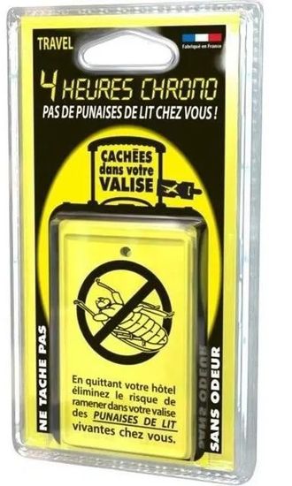 Insecticide punaises de lit pour valise - plaquette - Cdiscount Au ...
