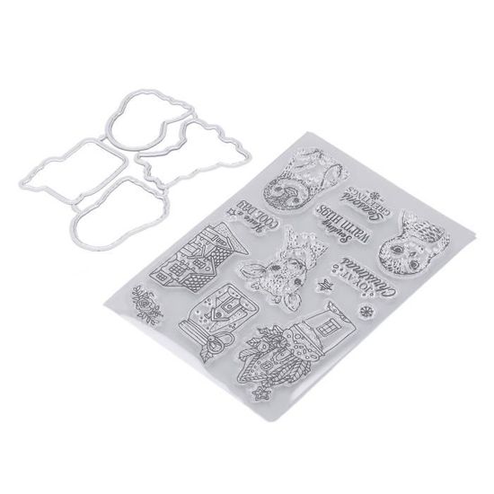 Tampon transparent - GOTOTOP - Style riche - Réutilisable - Large ...