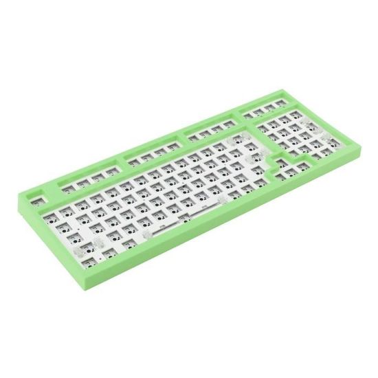 Kit personnalisé de clavier échangeable à chaud 98 touches Vert ...