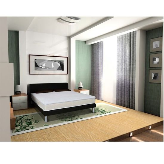 DISTRI SOMMEIL Sur-matelas Luxe 160x200 mousse - Cdiscount Maison