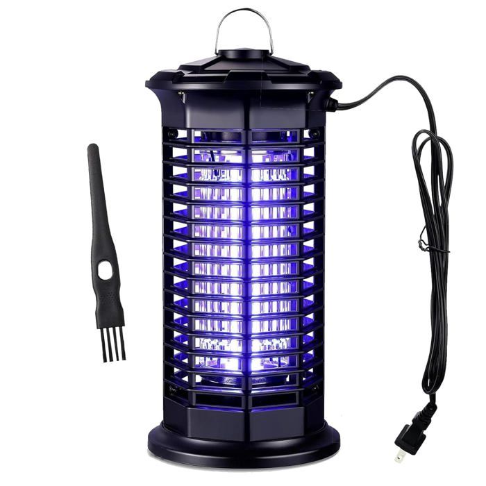 Lampe Anti-Moustique, 15W 4200V Uv Lampe Anti Mouche, Tueur D'Insectes ...