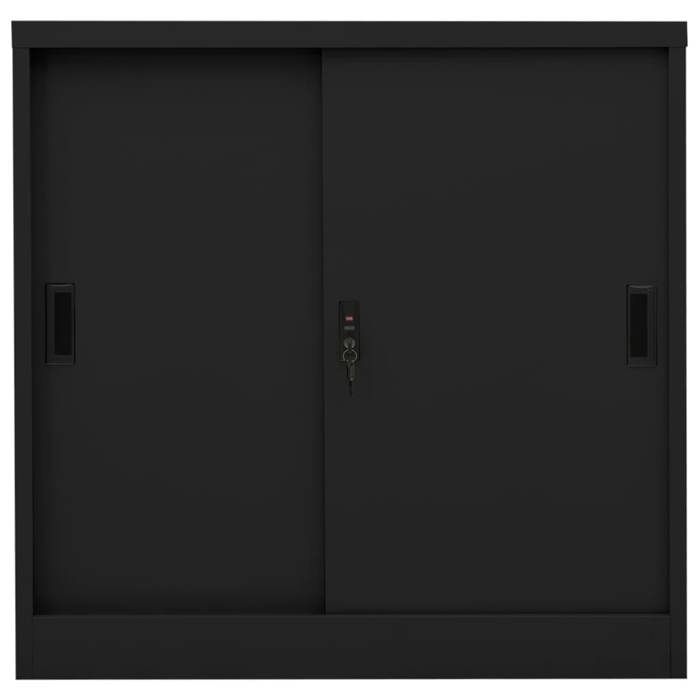 Armoire de bureau - mango - haute de gamme - avec porte coulissante ...
