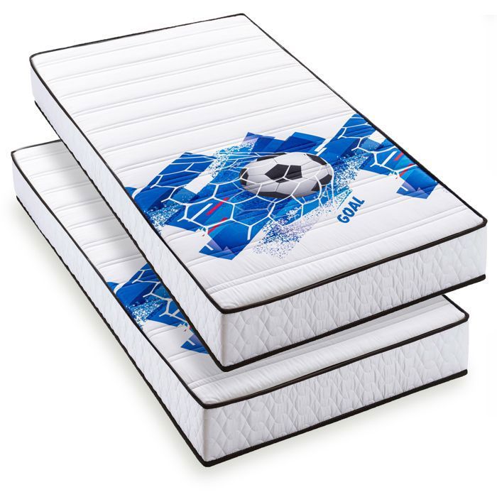 Lot De 2 Matelas 90x190