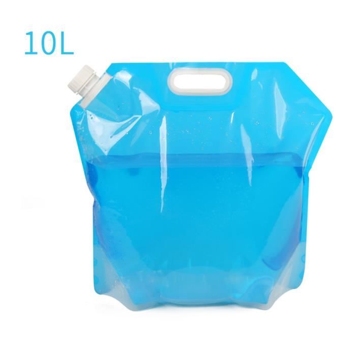 Gourde - Bouteille isotherme,Sacs d'Eau Pliables et Portables pour l'Extérieur,Conteneur pour ...