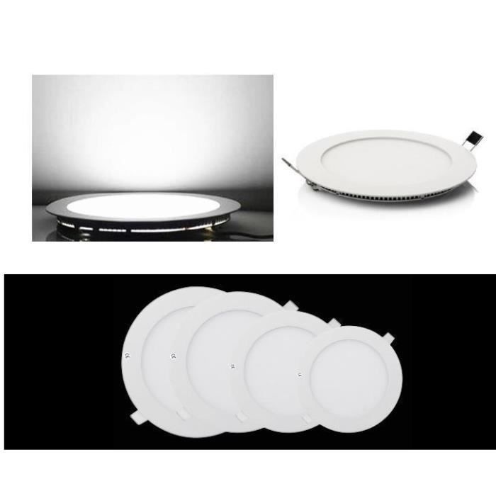 SPOT LED PANEL ENCASTRABLE 4.5W A 20 LED SMD - SOCKET ALUMINIUM ...