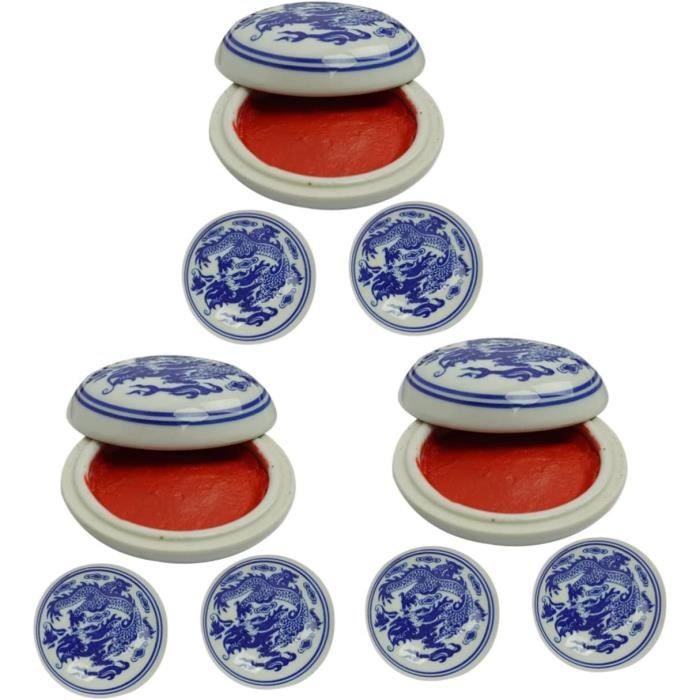 9 Pièces Tampon Encreur De Calligraphie Tampon Encreur D'Empreintes ...