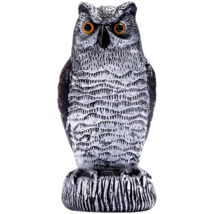 Répulsif Pigeon-Effaroucheur d'oiseaux Forme d'Hibou,Anti-Oiseaux ...