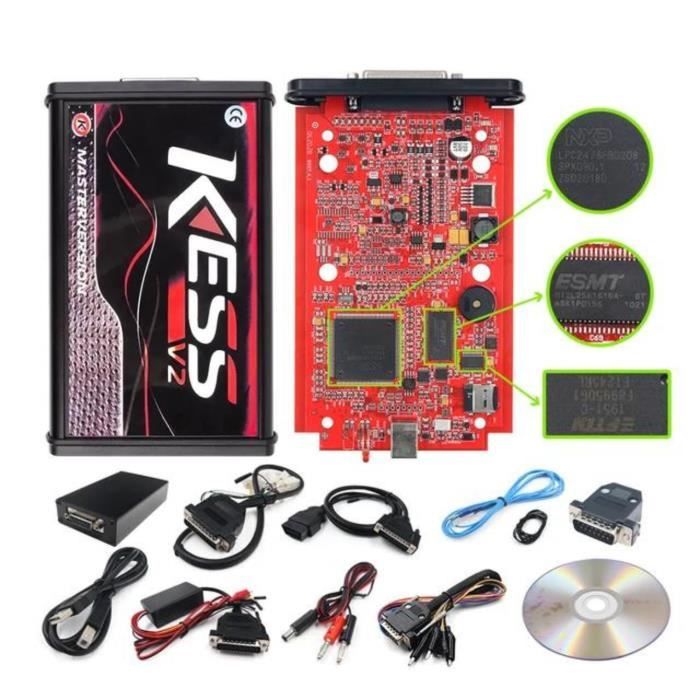 Kess Ksuit V2.8 V5.017 Programmer Puce ECU Voiture et Camion 2024 ...