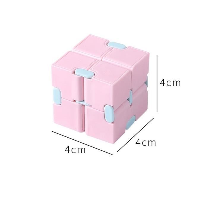 CRAZE Infinity Cube Mini 4x4x4 CM Macaron Fidget Stress Relief Cube For Children Adult Fidget ...