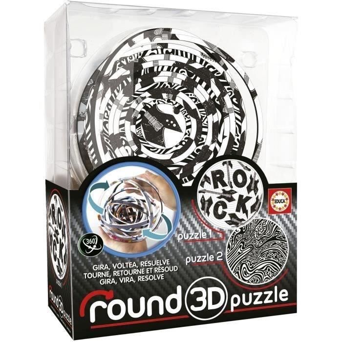 PUZZLE 3D ROND HYPNOTIC - EDUCA - 19708 - Cdiscount Jeux - Jouets