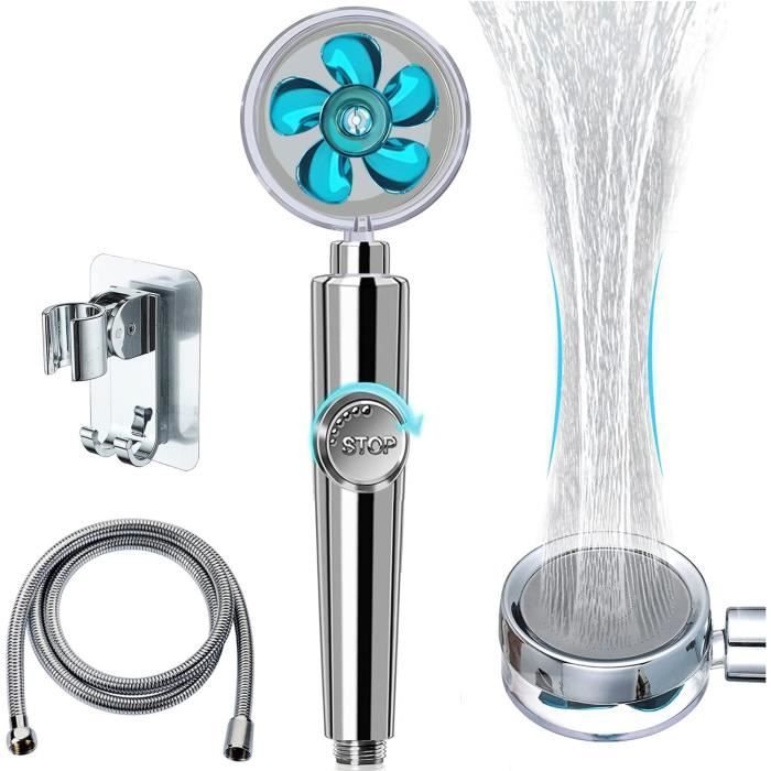 Pommeau De Douche Haute Pression Avec Tube De Filtre Pommeau De Douche Turbo Spa Portable Le Kit ...
