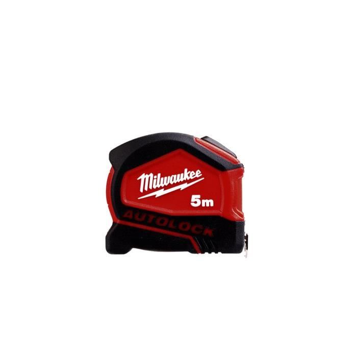 Mètre ruban Autolock MILWAUKEE 5m - 4932464663 - Cdiscount Bricolage