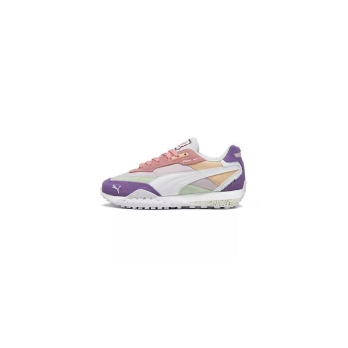 PUMA - BLKTOP RIDER MULTICOLOR - Femme Violet - Cdiscount Chaussures