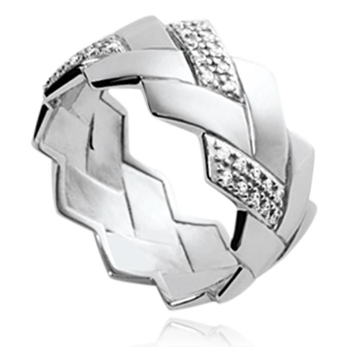 Bague Argent Rhodié Bijoux en Vogue: Bague Argent Rhodié #24733 pour ...
