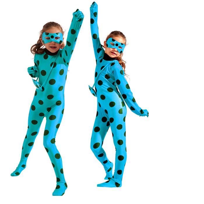 Deguisement Ladybug fille fantaisie Halloween noel Cosplay costume avec ...