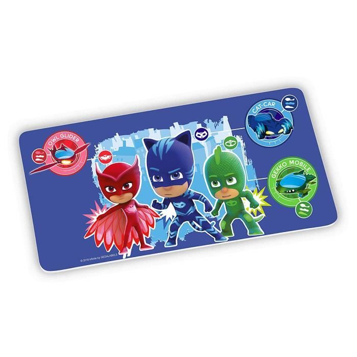 PJ Masks Plateau à pain Catboy Gekko Bleu Planche à petit-déjeuner ...