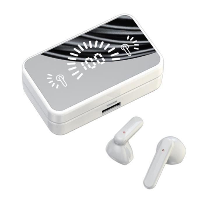 COOK-Mini Sans Fil Écouteurs Écouteurs Tactile Fonction Casque Léger ...