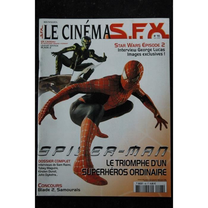 Magazine SFX - STAR - Spider-Man - 80 pages - Effets spéciaux - Cinéma ...