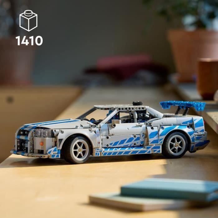 LEGO Technic 42210 Voiture Nissan Skyline GT-R (R34) 2 Fast 2 Furious ...