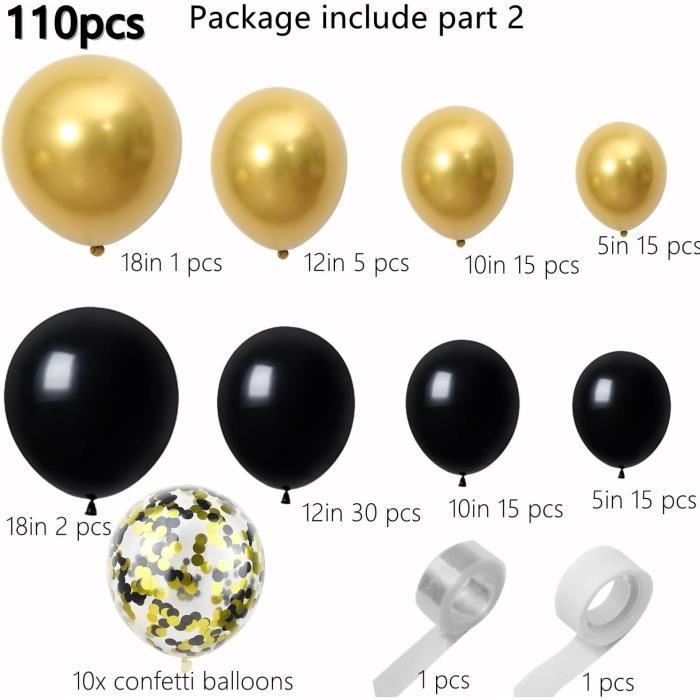 Decoration Anniversaire 33 Ans Femme Homme, 33 Ans Arche Ballon ...