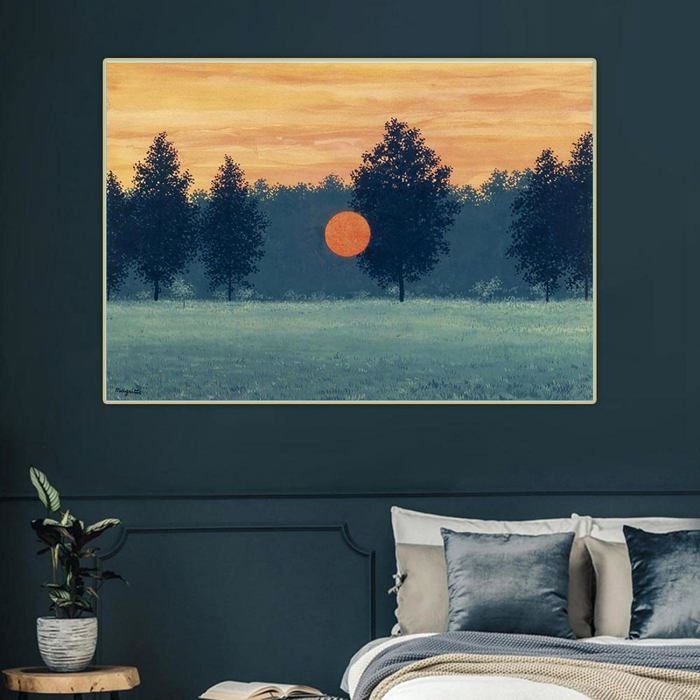 Rene Magritte quotLe Banquet 1964quot Surralisme Toile Art Peinture ...