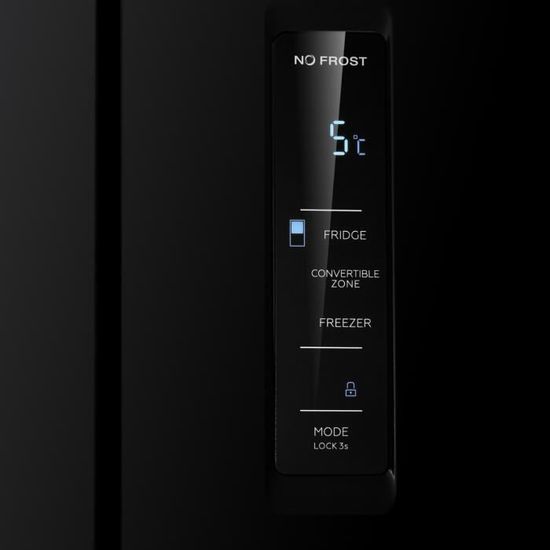 GEDTECH™ Réfrigerateur multi-portes GMP470BL 470L (301L + 169L) - No ...