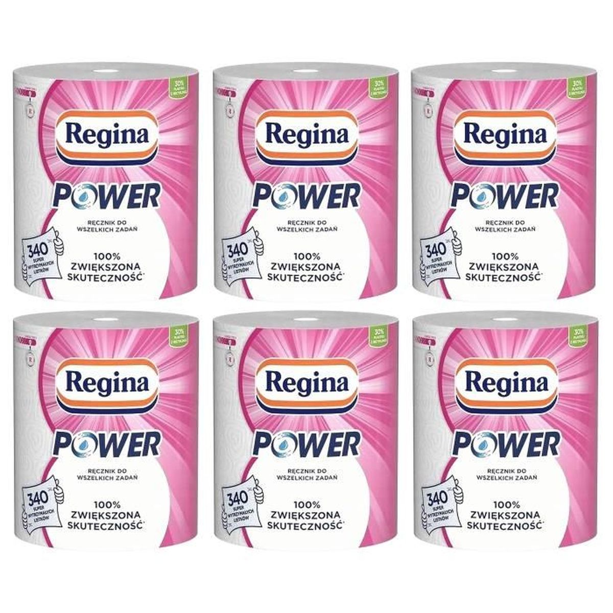 Regina Serviette en papier pour le ménage POWER, certifié par l ...