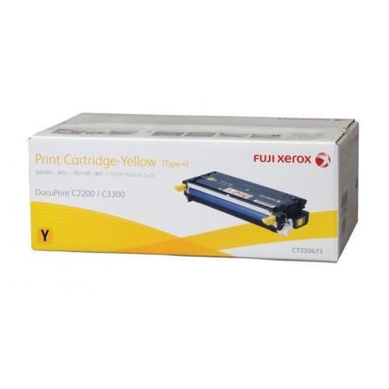 CT350673 Fuji Xerox DocuPrint C2200 Toner Cartridge Yellow Genuine Fuji ...