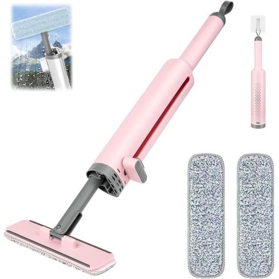 Mini Balai Rotatif Auto-Pressant Avec Suceur Plat, Auto-Lavant, Rotatif ...