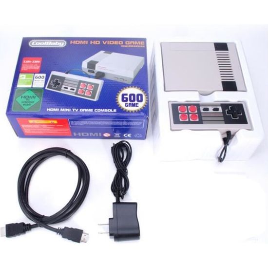 HD HDMI pour Nintendo Mini TV Game console jeux video NES system with ...