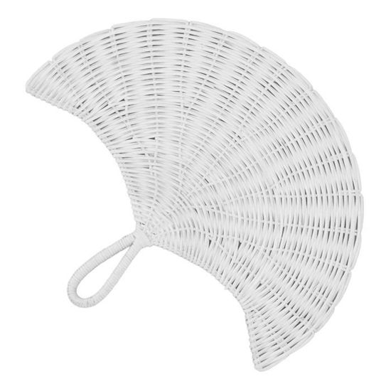 Qiilu décoration murale en éventail en jonc de mer Décoration murale en ...