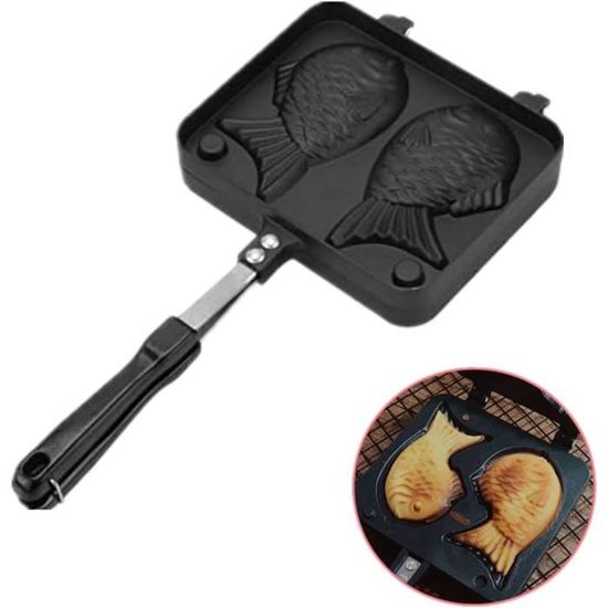 Poissons En Forme De Poisson Taiyaki Moule À Gaufres Antiadhésif Pour ...